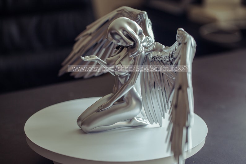 600MM 23.6IN Art Angel Female Woman Wings Kneeling Cloak Hat - Etsy