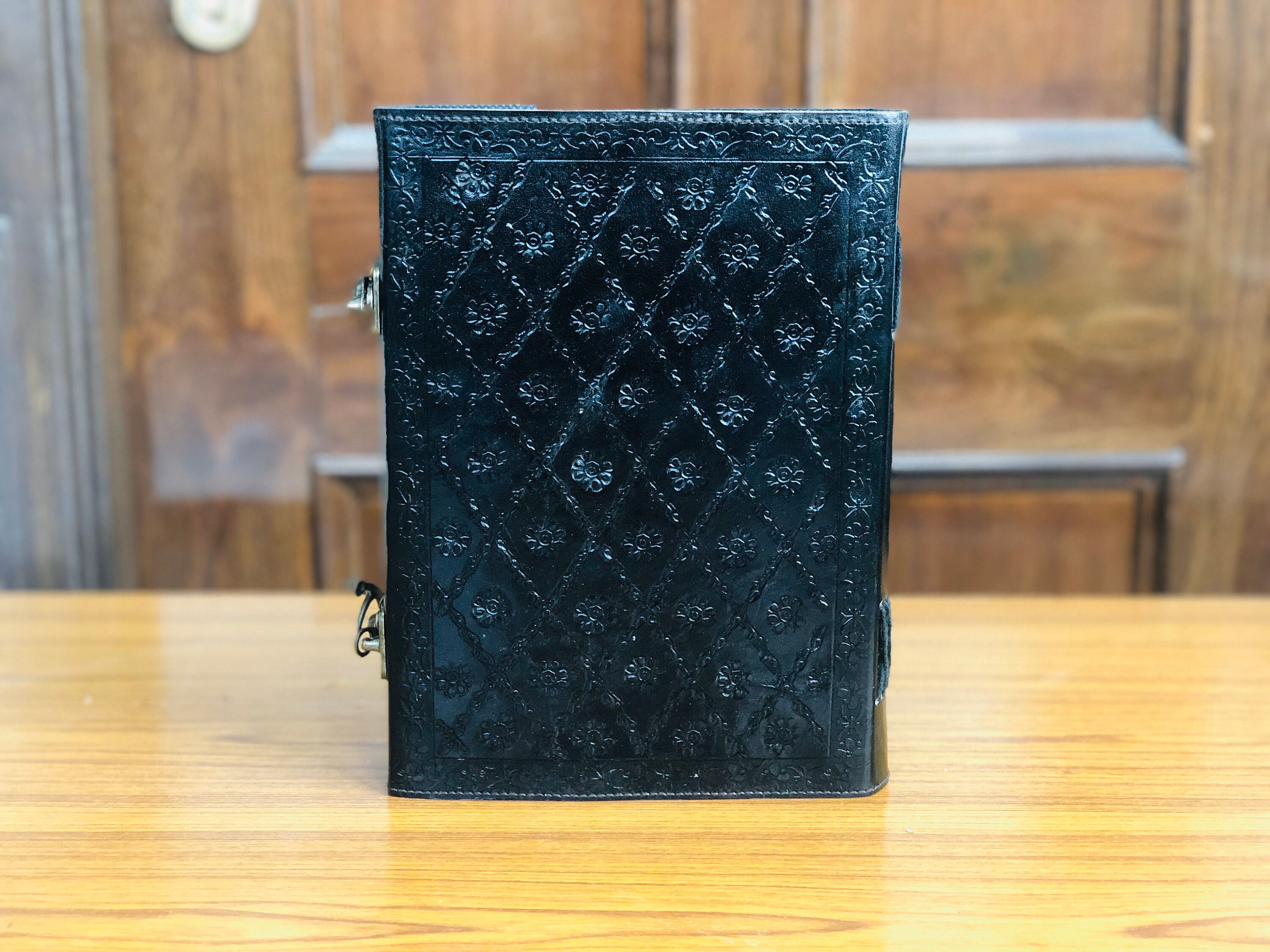 Cross Leather Journal Handmade Large Celtic Cross Notebook - Etsy
