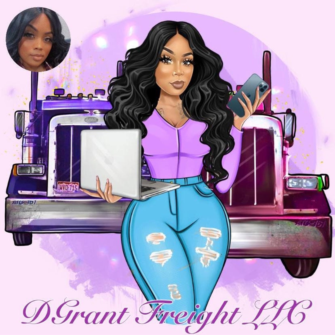 Custom Trucking Logo, Dispatching Logo, Truck Driver Logo, Moving ...