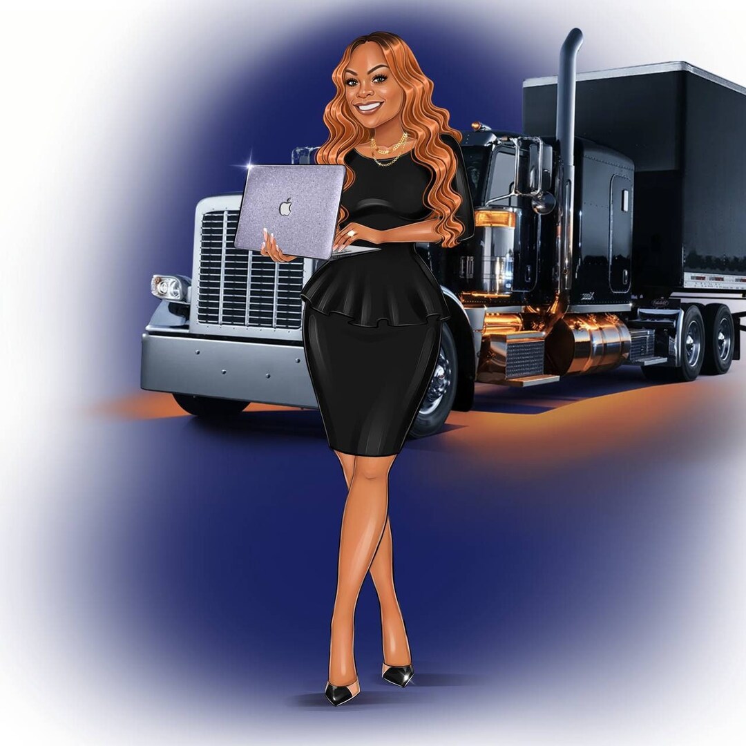 Custom Trucking Logo, Dispatching Logo, Truck Driver Logo, Moving Company Logo, Custom Logo for ...