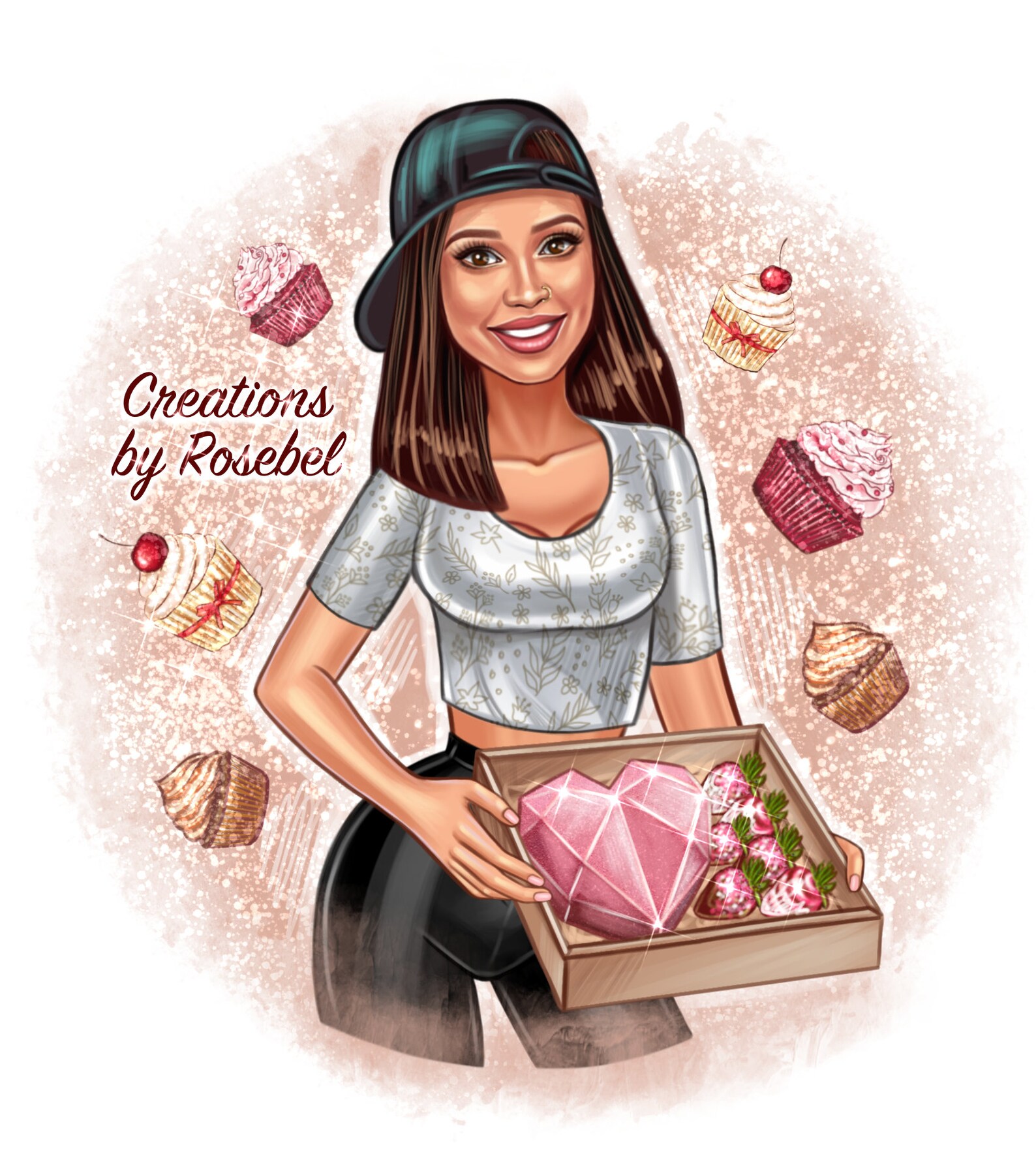 Custom Cartoon Logo Cartoon Logo for Business Cartoon | Etsy