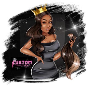 Braider Logo, Hairdresser Logo Portrait, Beauty Salon Logo, Hair Studio ...