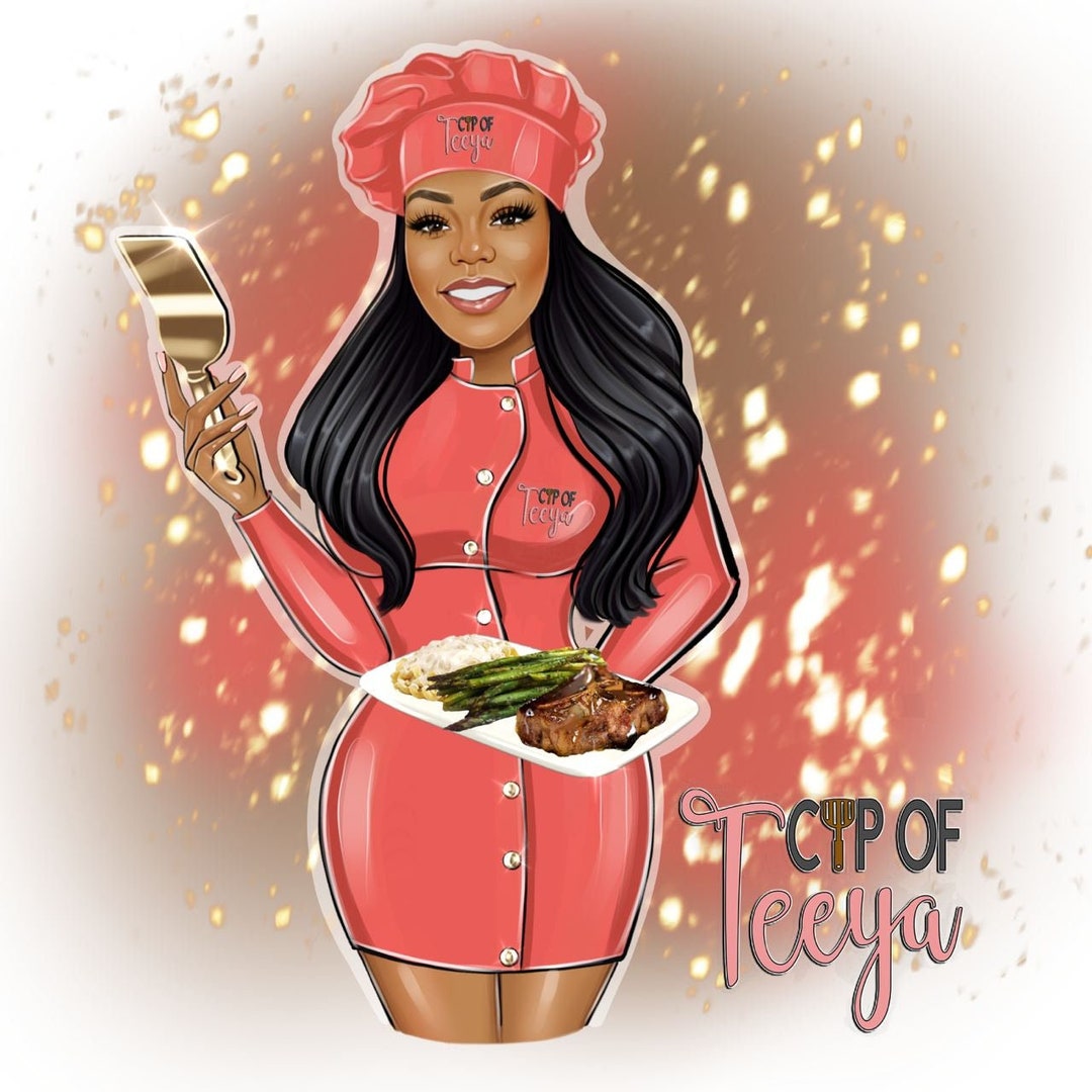 Chef Logo, Restaurant Baker Cartoon Logo Design, Cake Shop Logo ...