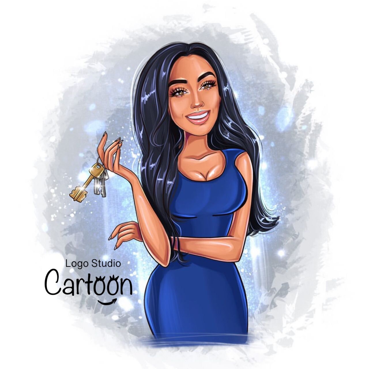 Custom Cartoon Logo Cartoon Logo For Business Cartoon | Etsy