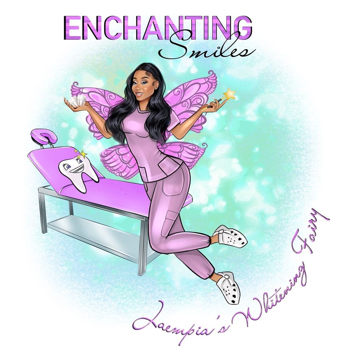 Teeth Whitening Logo Design, Dentist Esthetician Custom Digital ...