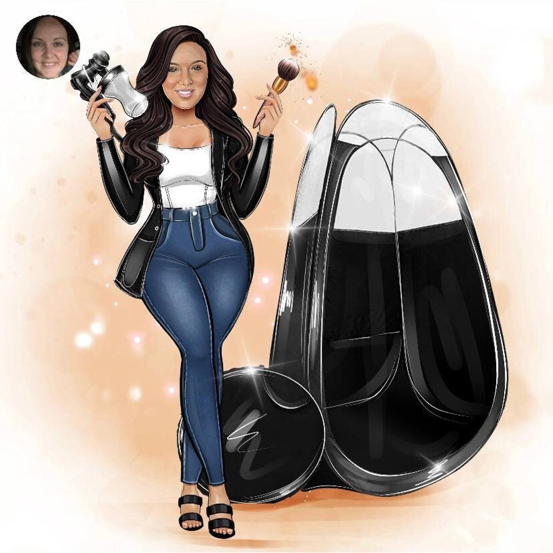 Spray Tan Logo, Tanning Artist Logo Design, Airbrush Tanning Studio ...