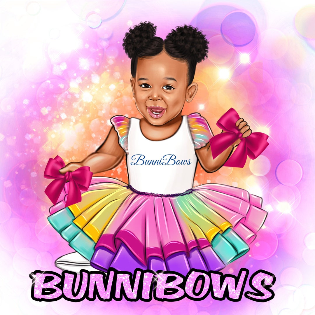 Kids Portrait, Custom Logo for Daughter, Childrens Boutique Logo ...