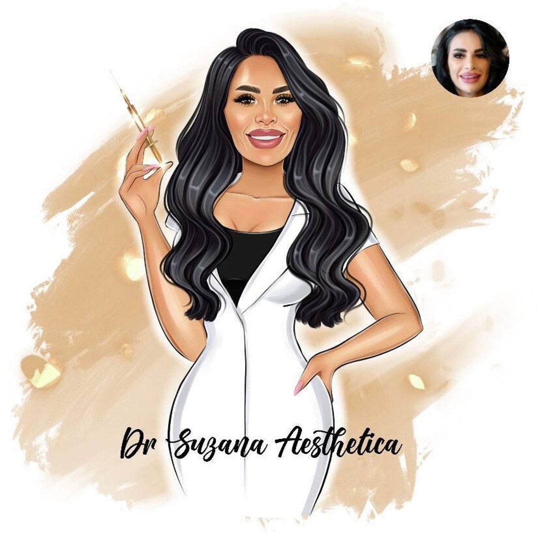 Esthetician Logo Design, Aesthetician Portrait, Nurse Logo, Salon Logo ...