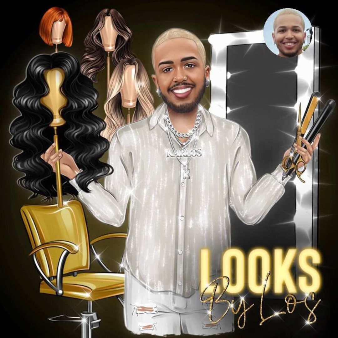 Lace Wig Shop Logo Design, Hairdresser Logo, Hair Seller Logo ...