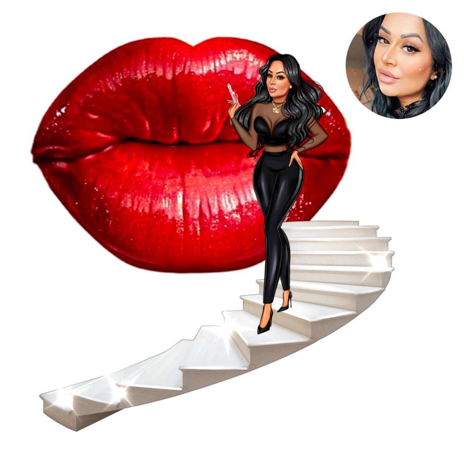 Esthetician Logo Design, Aesthetician Portrait, Nurse Logo, Salon Logo ...