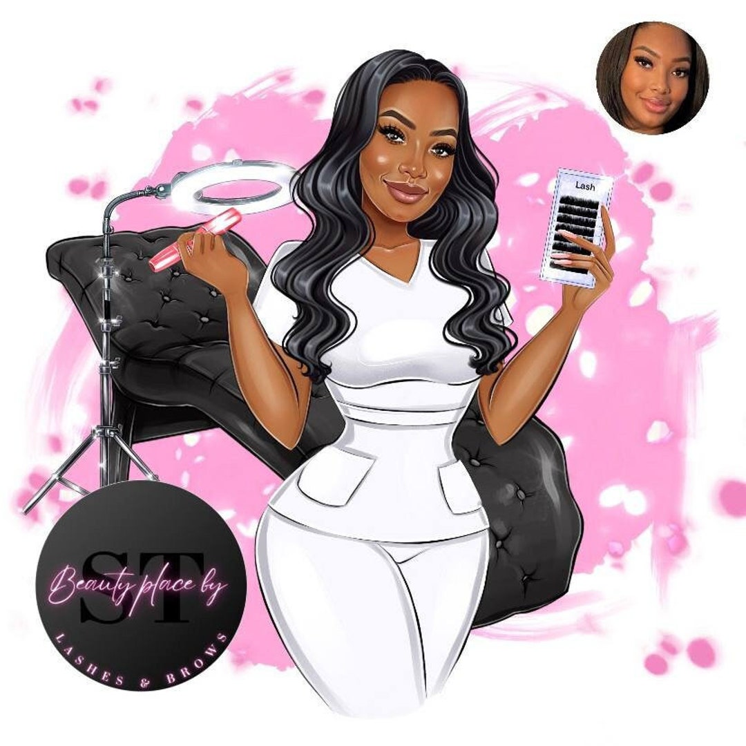 Lash Technician Logo, Lash Studio Logo, Lash Extensions Logo Design ...