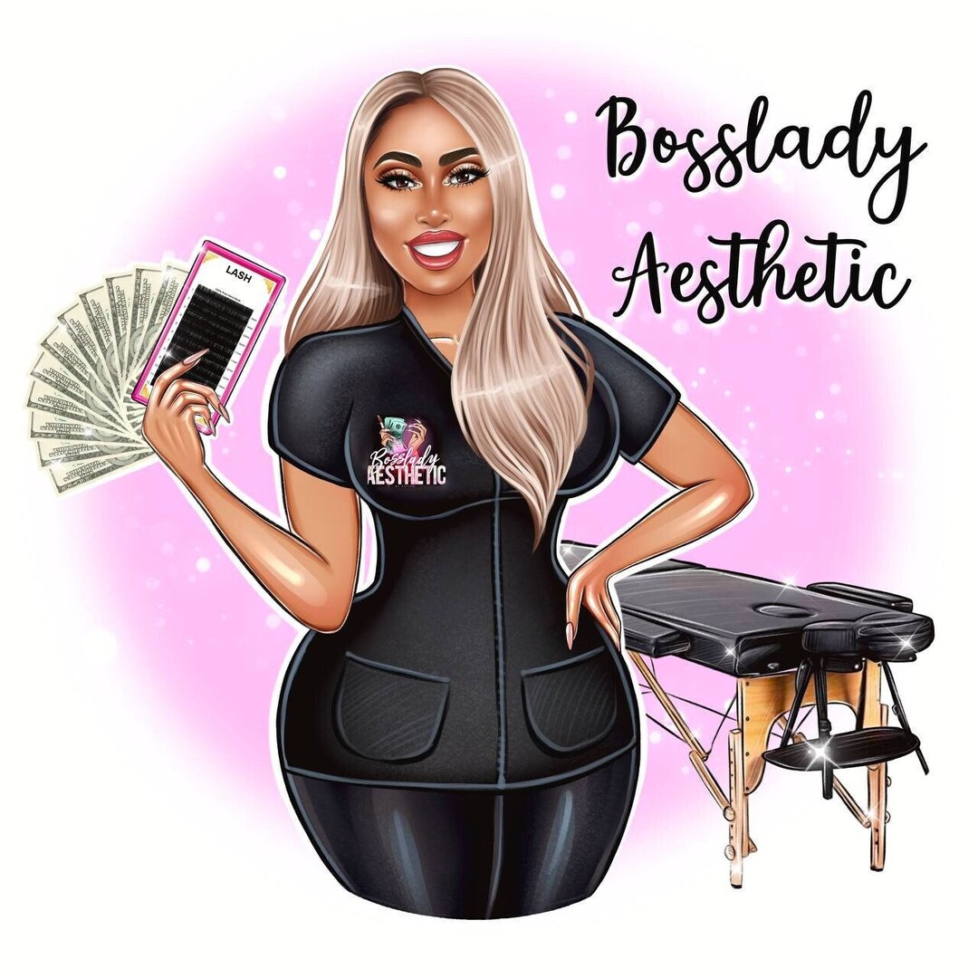 Esthetician Logo Design, Aesthetician Portrait, Beauty Salon Logo ...