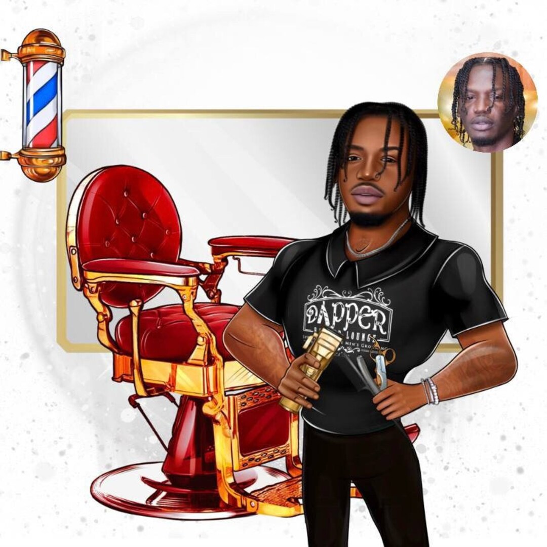 Barber Logo Design, Custom Portrait Logo, Professional Barber Logo ...