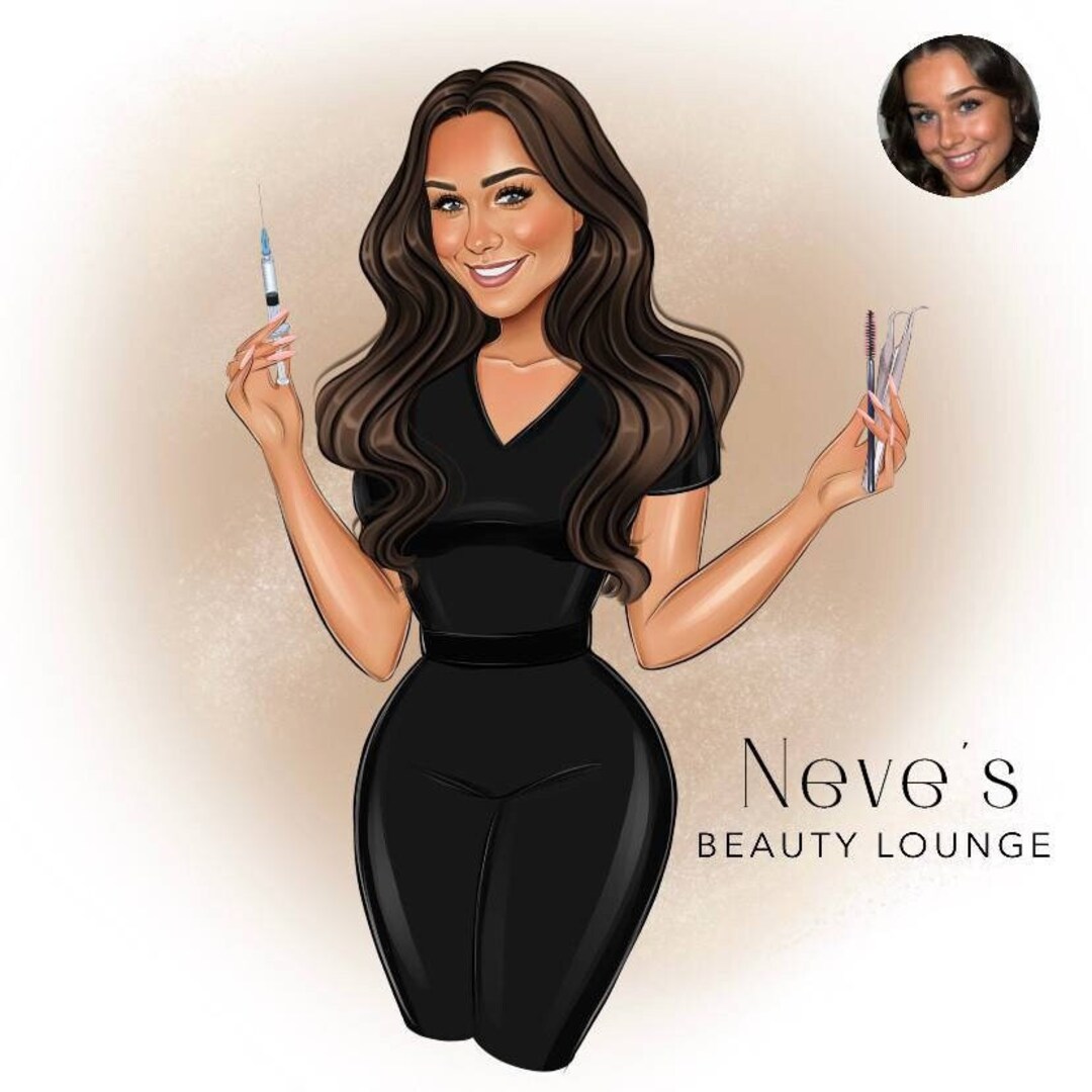 Esthetician Logo Design, Aesthetician Portrait, Nurse Logo, Salon Logo ...