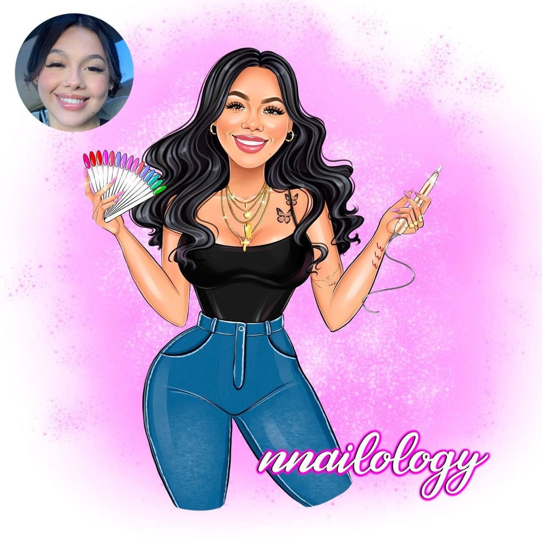 Nail Artist Logo, Nail Studio Logo, Logo With Color Street Nail Strips ...