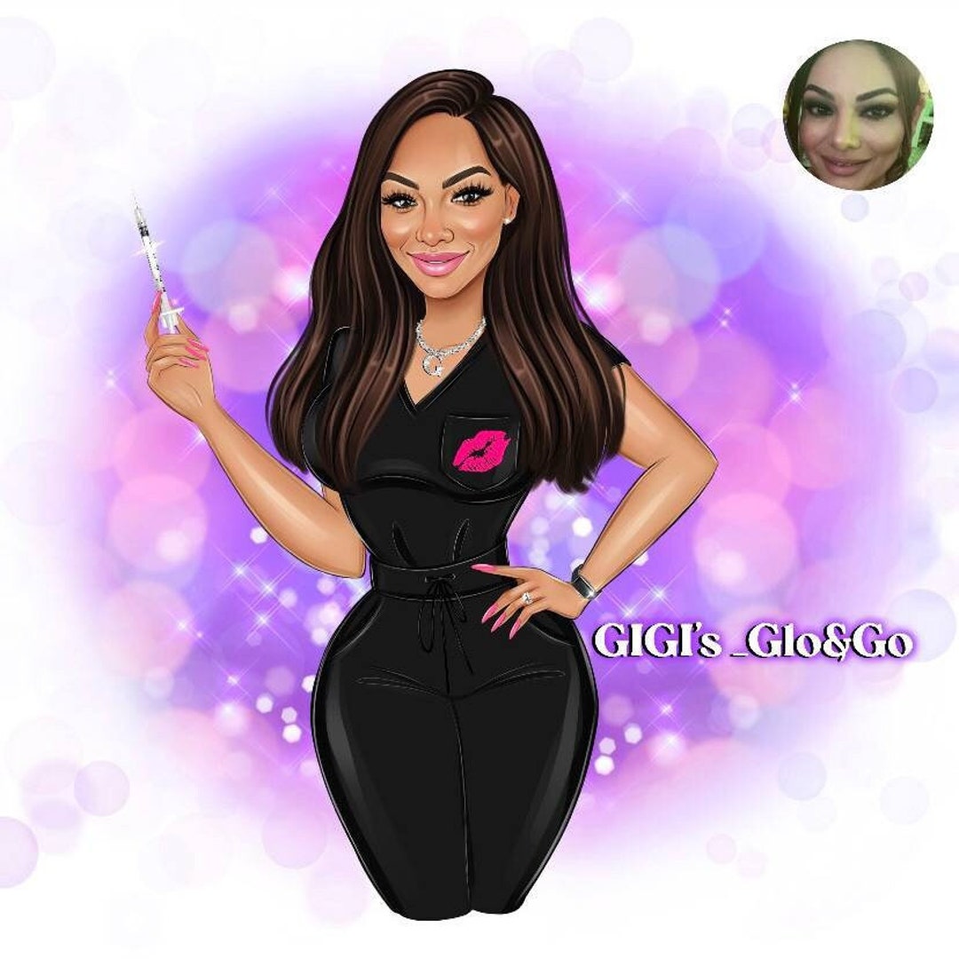 Esthetician Logo Design, Aesthetician Portrait, Nurse Logo, Salon Logo ...