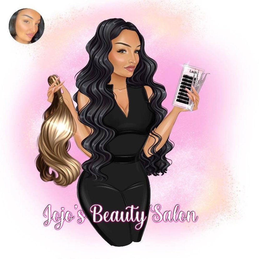 Hair Extensions Logo Design, Hair Extension Master Logo, Hair Bundles ...