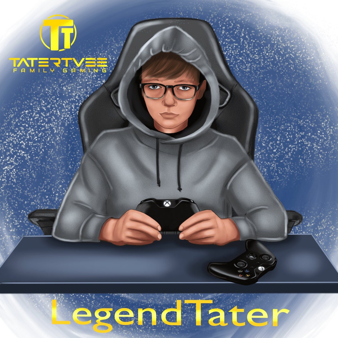 Gaming Logo Custom Gamer Logo Gaming Mascot Logo Cartoon - Etsy