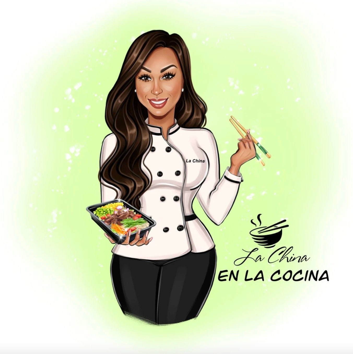 Chef Logo Restaurant Baker Cartoon Logo Design Cake Shop - Etsy UK