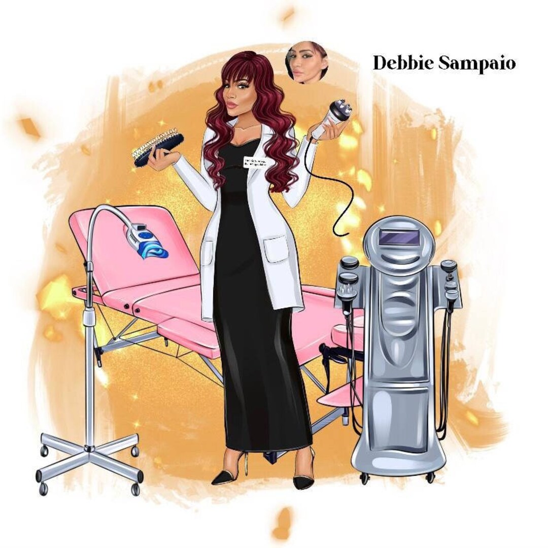 Esthetician Logo Design, Aesthetician Portrait, Nurse Logo, Salon Logo ...