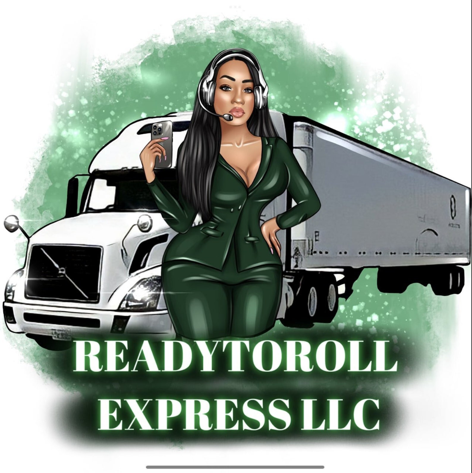 Custom Trucking Logo, Dispatching Logo, Truck Driver Logo, Moving ...