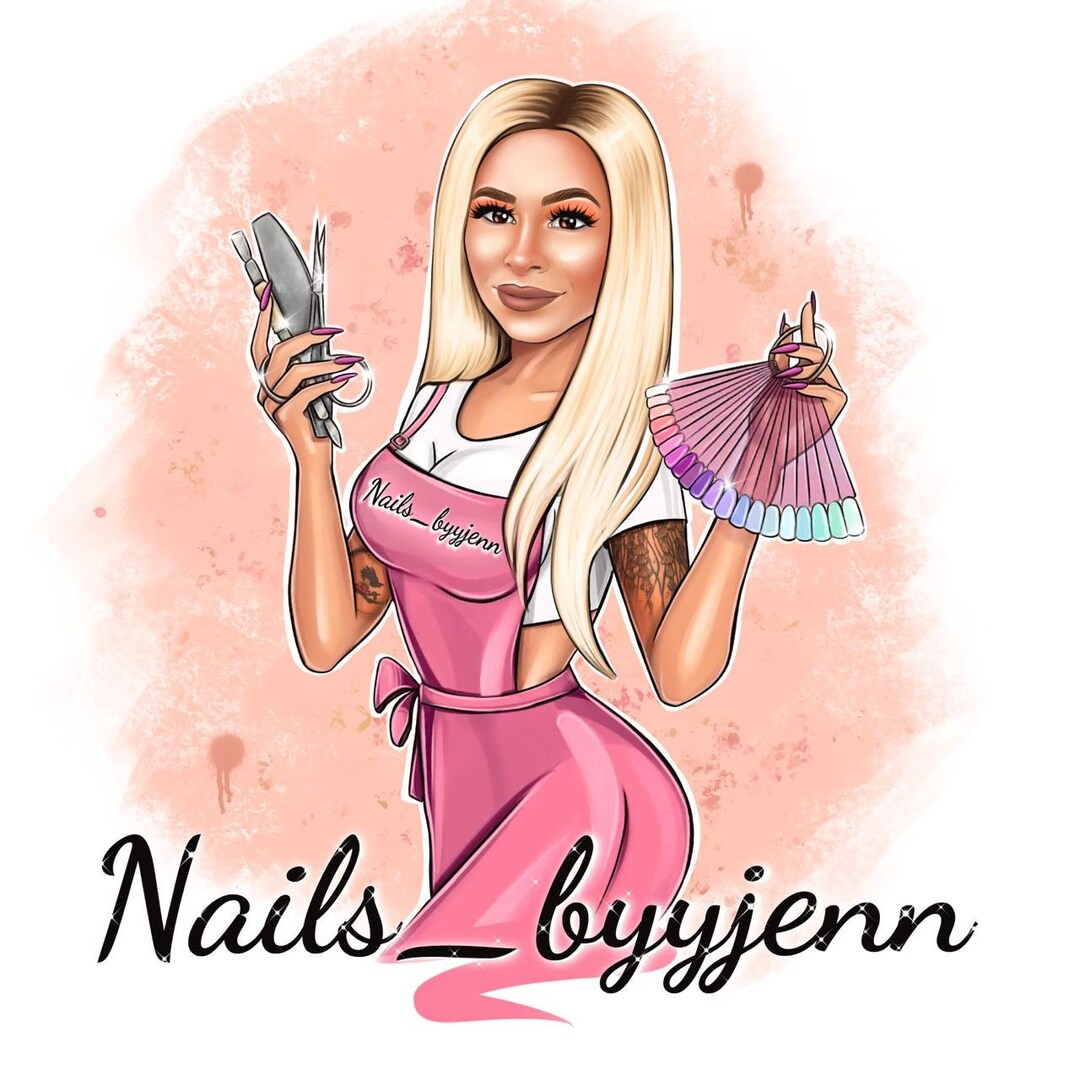 Nail Artist Logo, Nail Studio Logo, Logo With Color Street Nail Strips ...