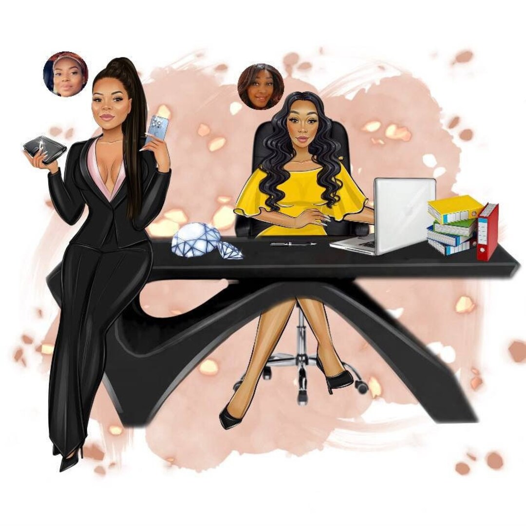 Social Media Marketing Logo, Custom Marketer Cartoon Portrait, Social ...