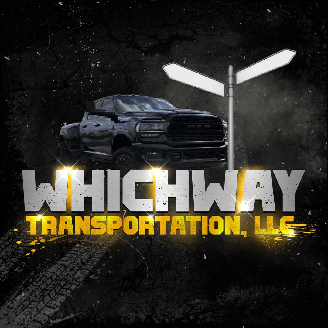 Custom Logistics Logo Design, Truck Driver Logo, Logo Design ...