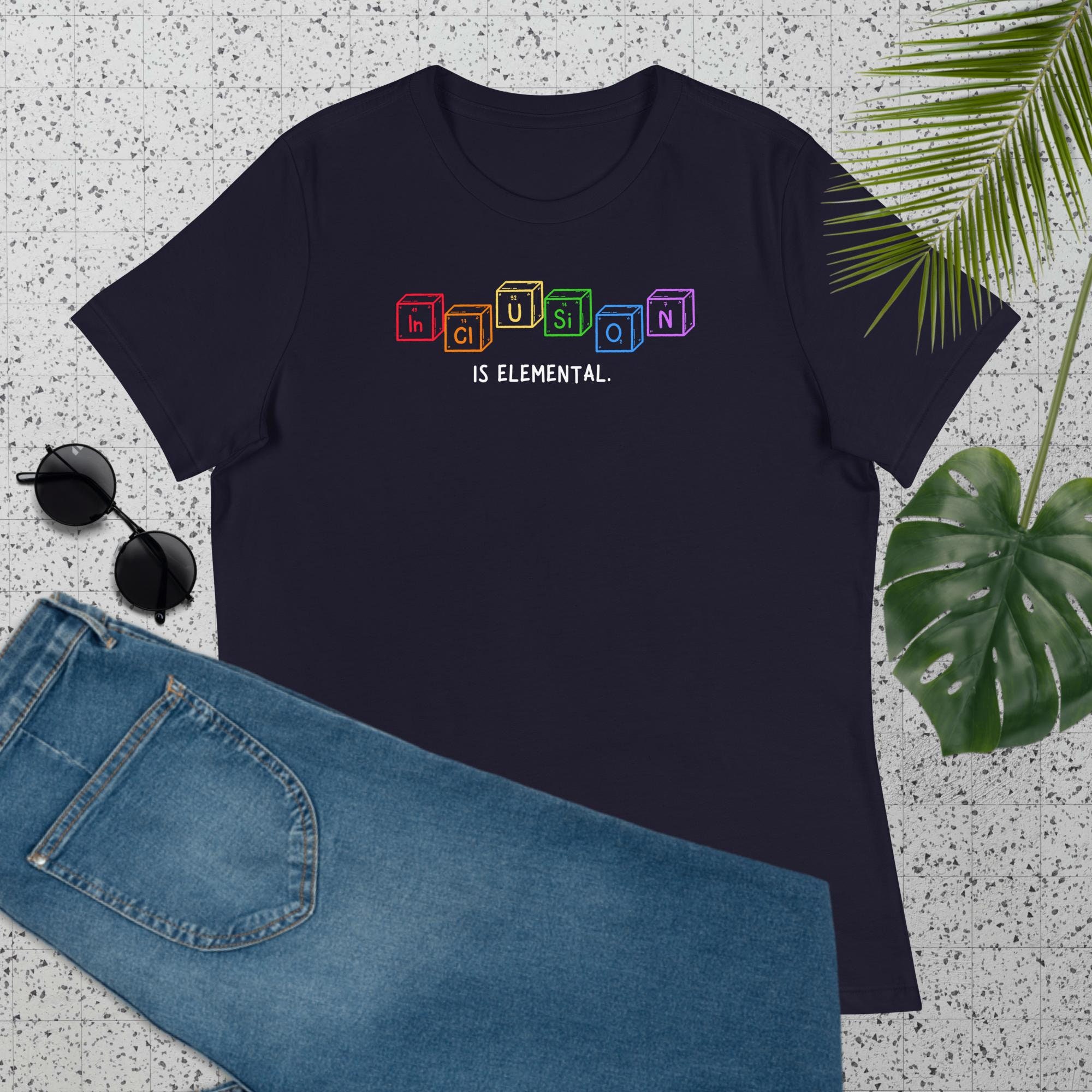 Inclusion is Elemental Rainbow Periodic Elements T-shirt - Etsy