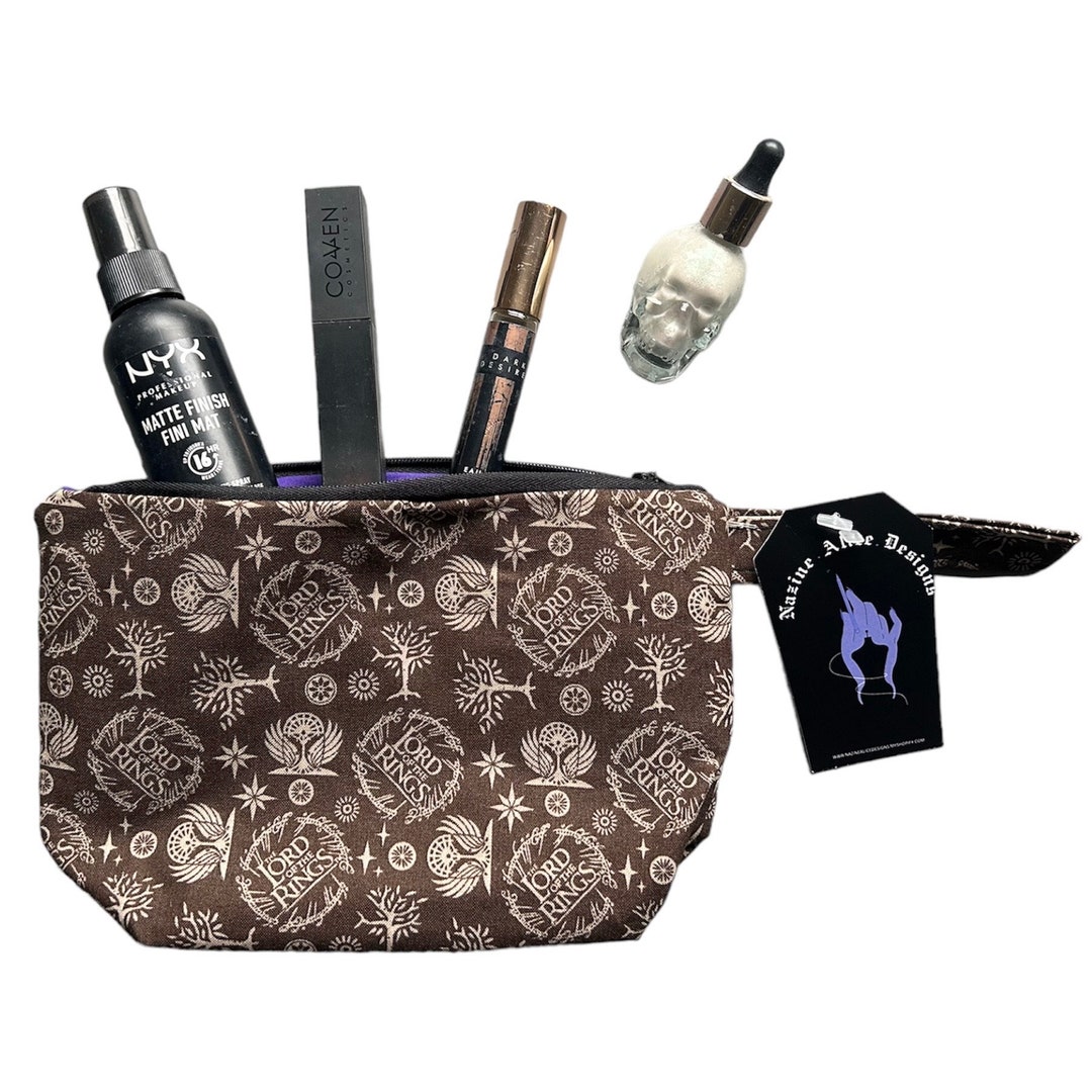 Lord of the Rings Bag | LOTR | Makeup Bag | Cosmetics Bag | Lord of the ...