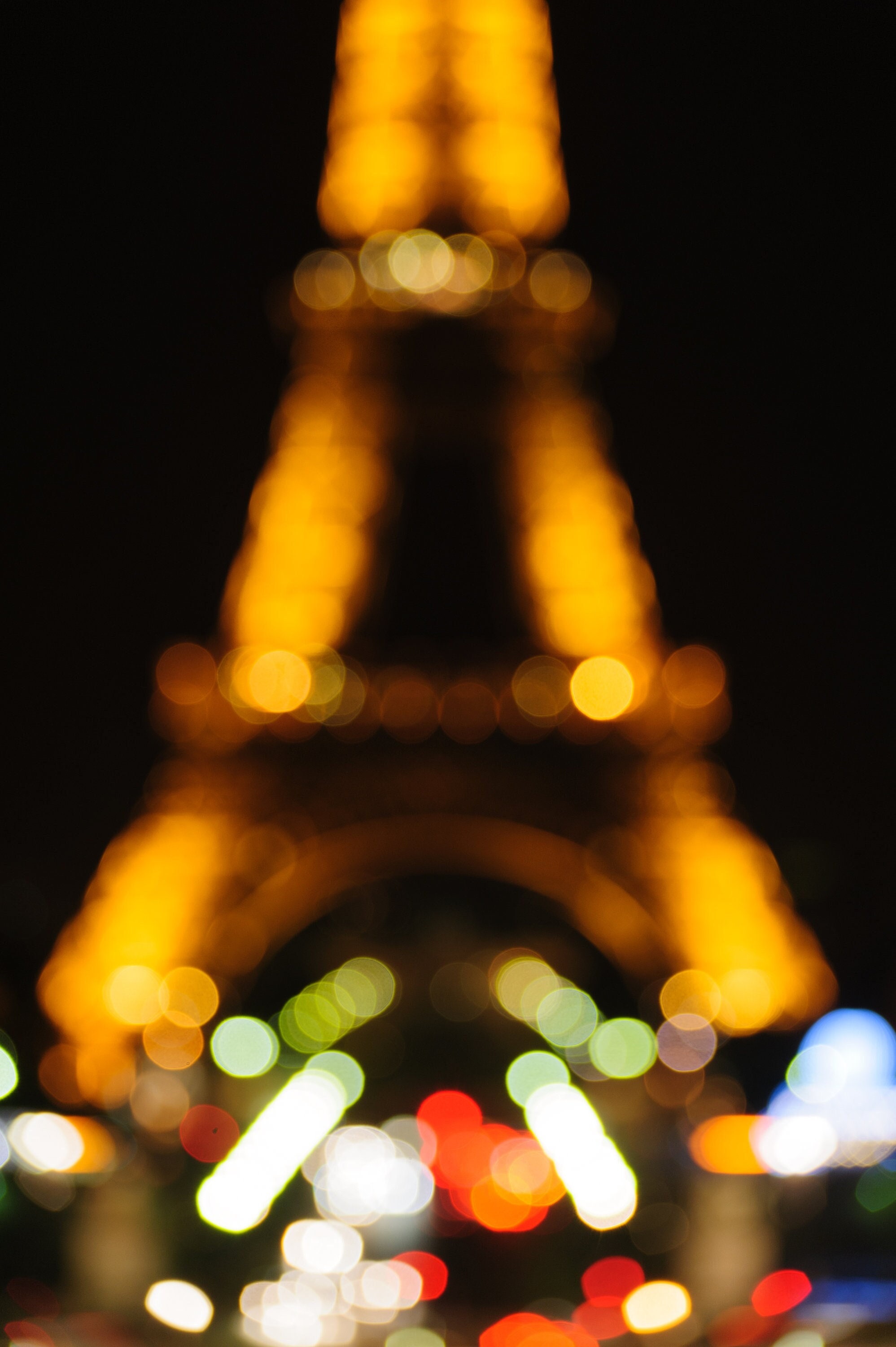 Eiffel Tower Lights at Night - Fine Art Print - Etsy