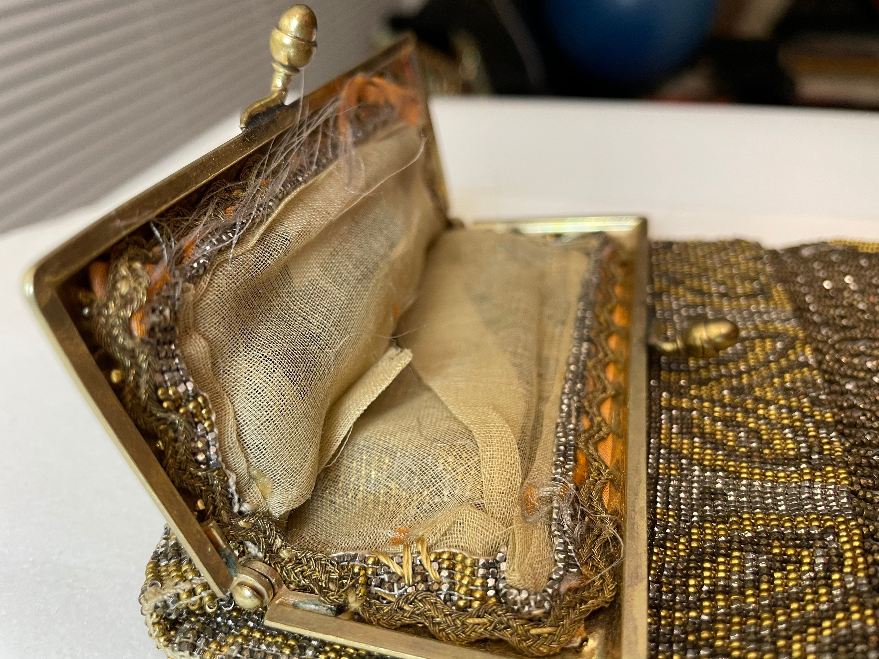 Antique French Cut Steel Beaded Purse 1900-1910, Circa - Etsy