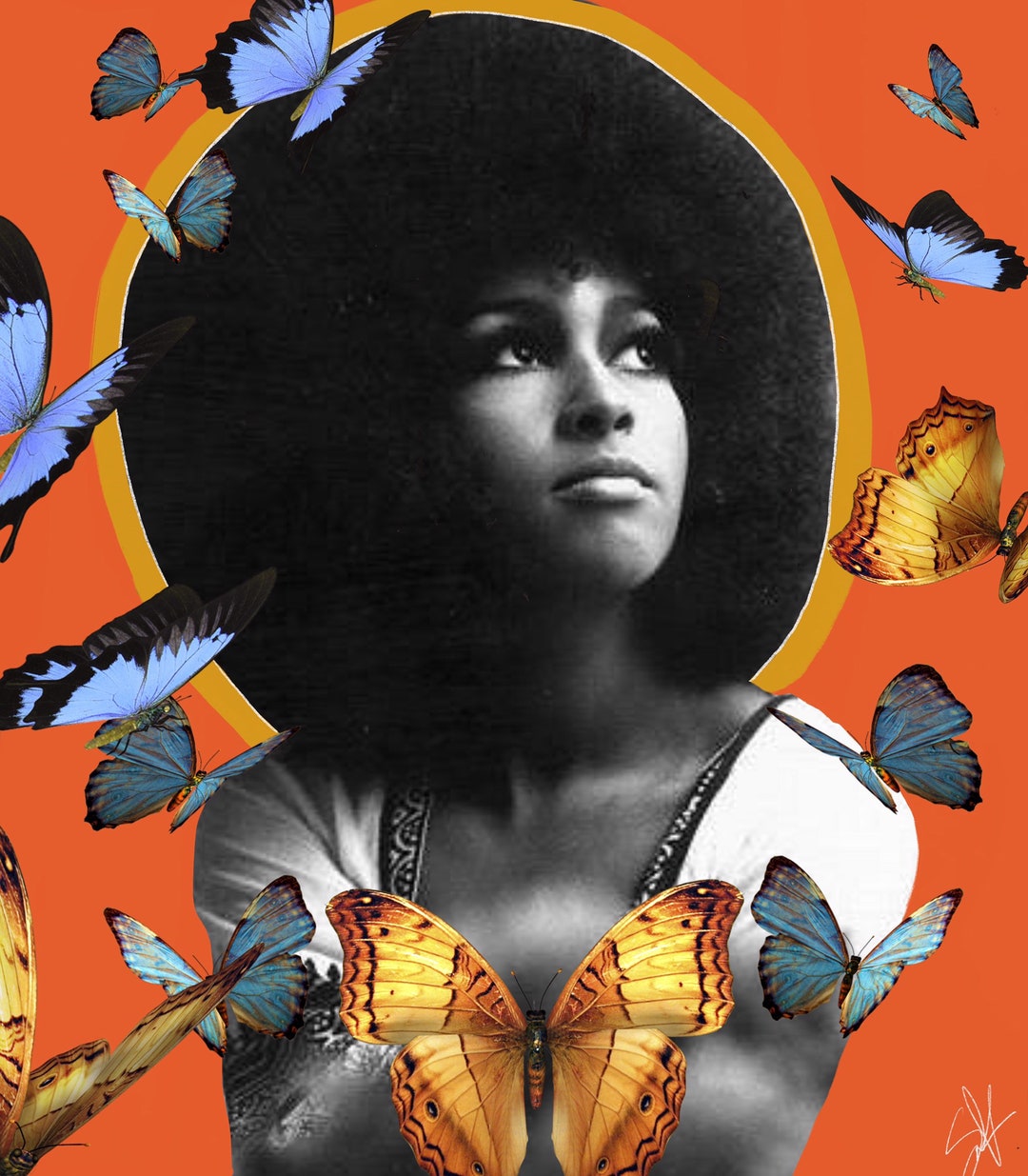 Justin de great Villeneuve Marsha Hunt Hair