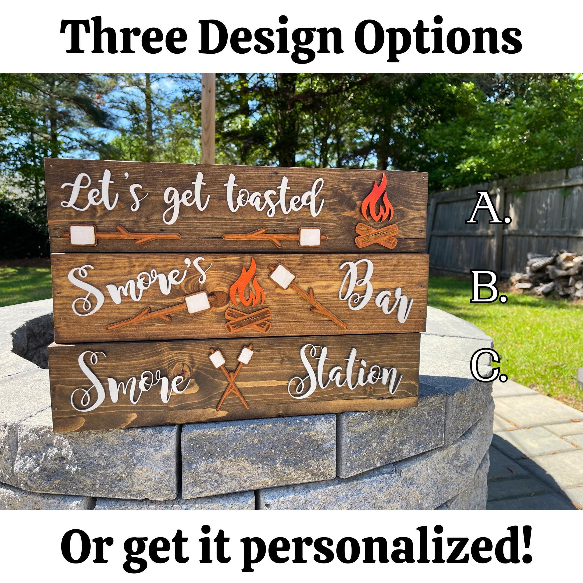 Outdoor Gift, Smores Gift Box, Personalized Wedding Gift, Fall ...