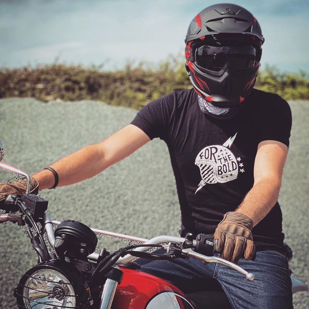 Cafe Racer Style | Biker Tee | Cafe Racer Helmet | Mens Cafe Racer ...