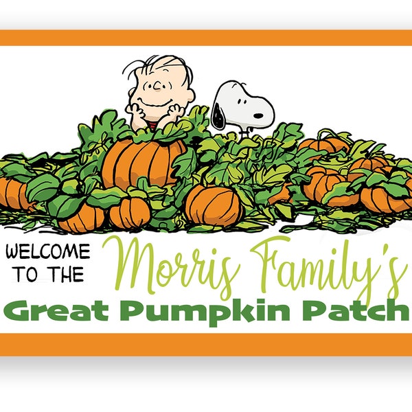 Welcome Great Pumpkin - Etsy