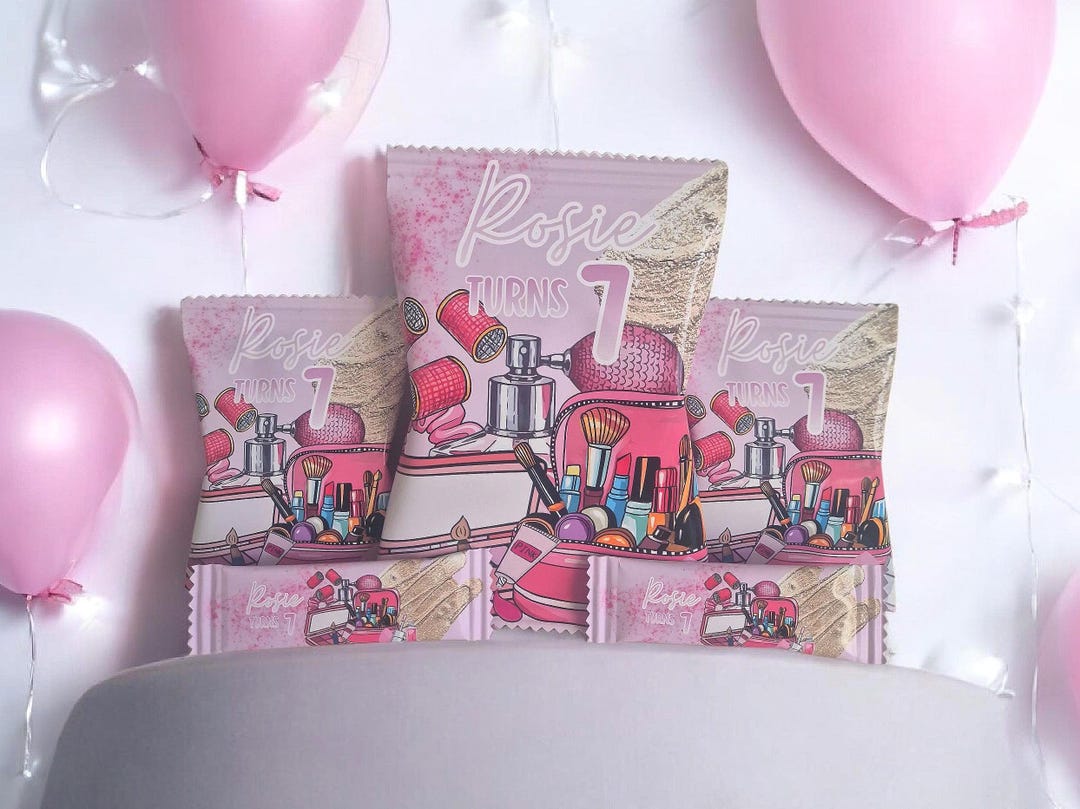 Personalised Birthday Favor | Crisp Packet, Chip Bags | Kids Birthday ...