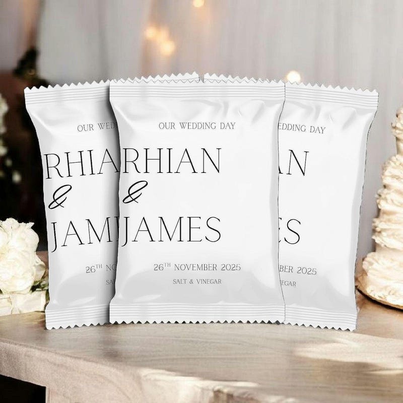 Wedding Crisp Wall - Etsy UK
