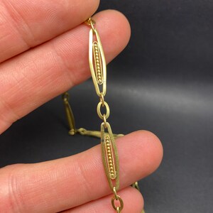 Antique/vintage Art-deco Rolled Gold Watch Chain 35 Cm - Etsy