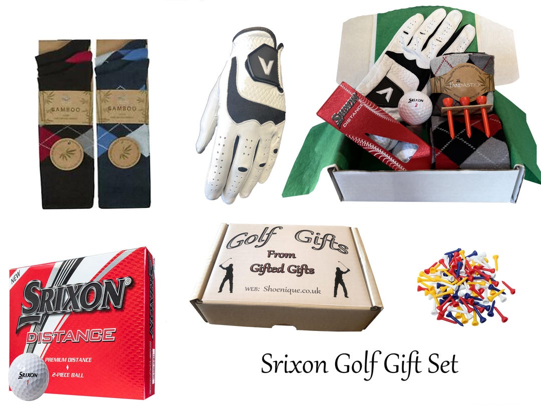 Golf Gift Sets Socks Balls Glove Presents, Fathers , Birthdays Srixon ...
