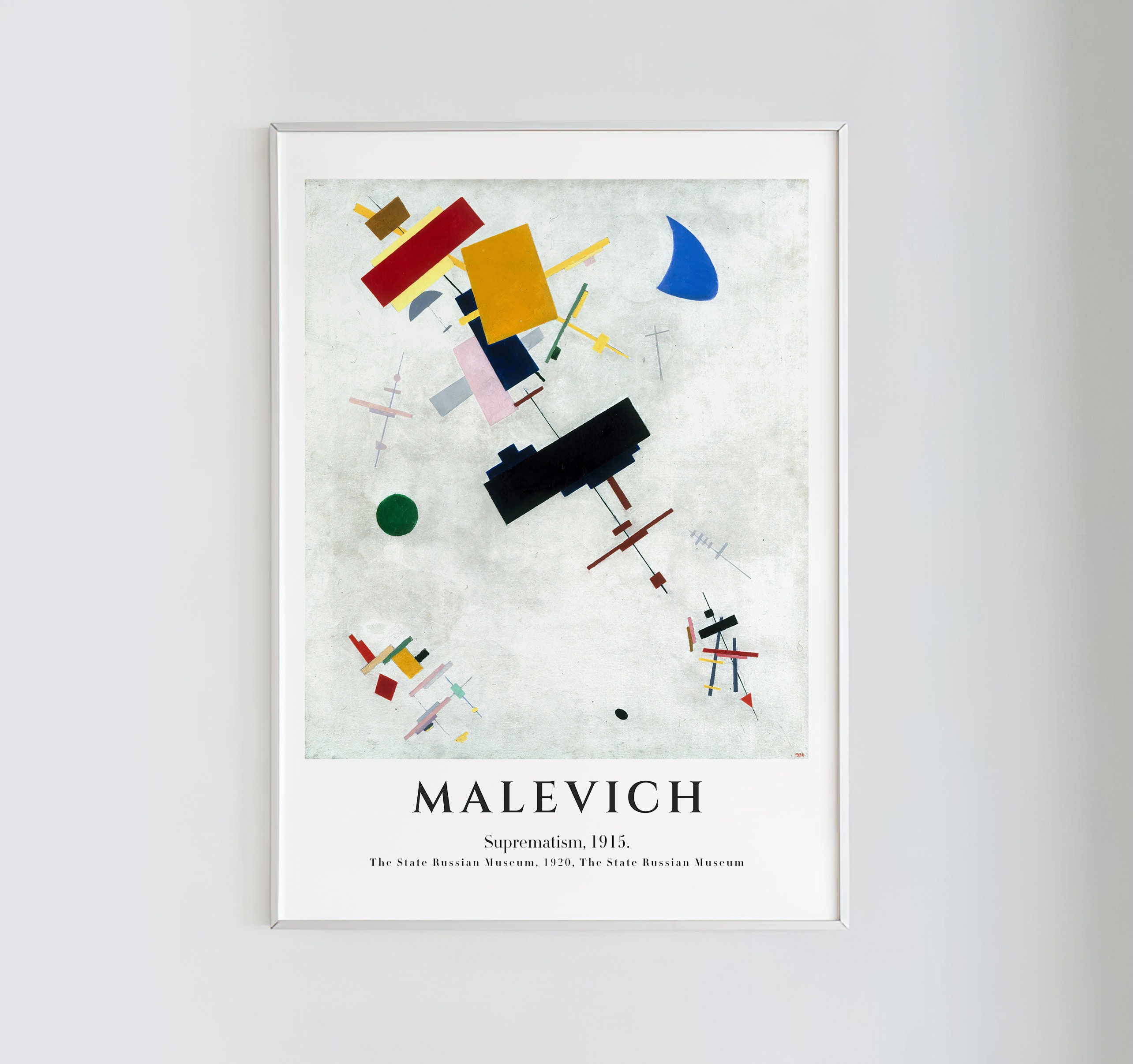 Buy Malevich, Suprematism 1915 | Futurist, Minimalist Poster, Abstract ...