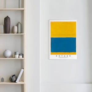 Mark Rothko, Untitled (yellow and Blue), 1954 | Color Field Painting ...