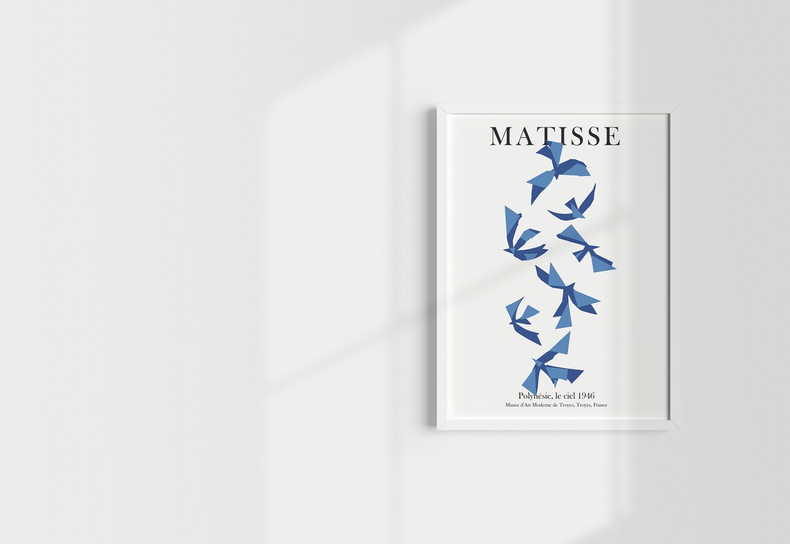 Henri Matisse Polynésie Colombes dans le ciel 1946 | Etsy France