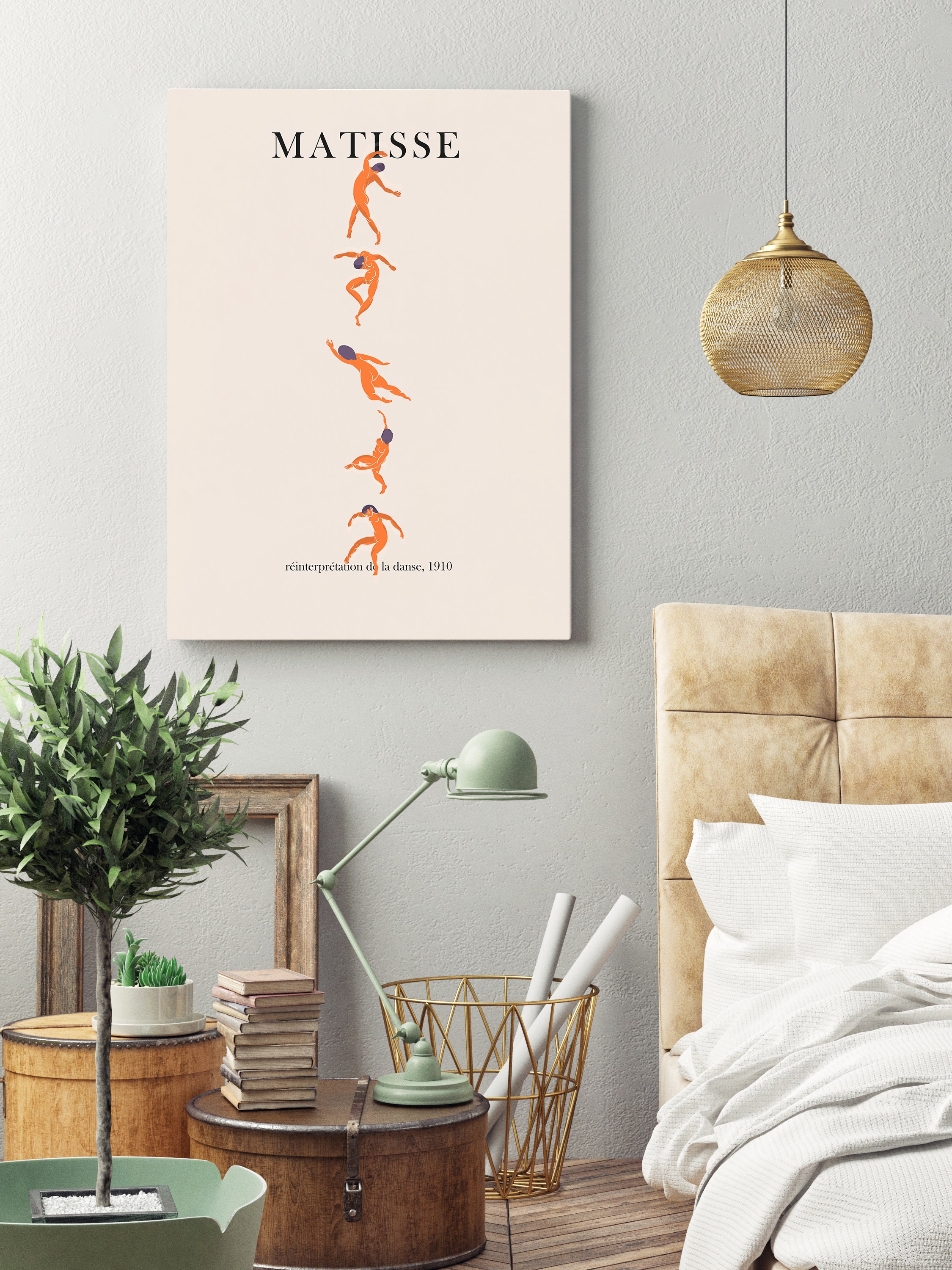 Henri Matisse Dance Figures Poster Boho Interpretation - Etsy Australia