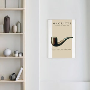 René Magritte, La Trahison Des Images, 1929 Gallery Print, Surrealist ...