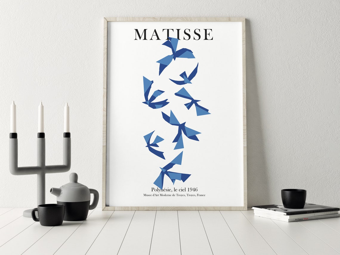 Henri Matisse Polynésie Colombes dans le ciel 1946 | Etsy France