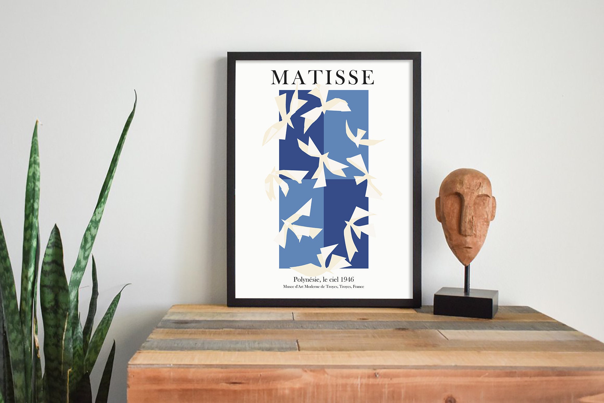 Henri MatisseDoves in The Sky Polynesia 1946 Abstract | Etsy