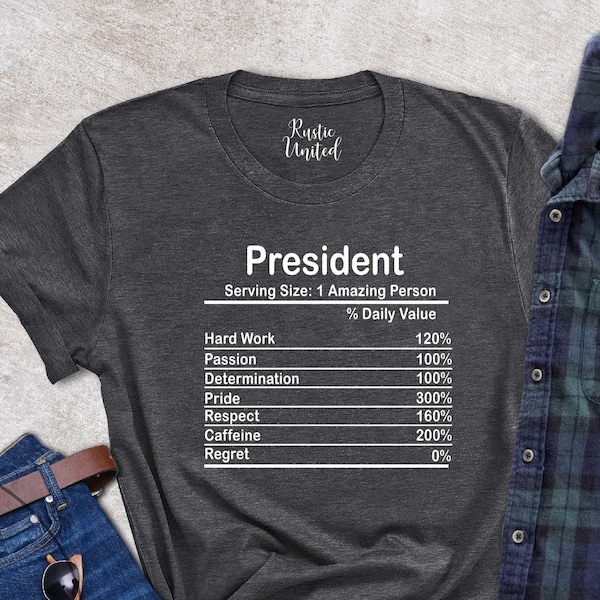 President T Shirt - Etsy