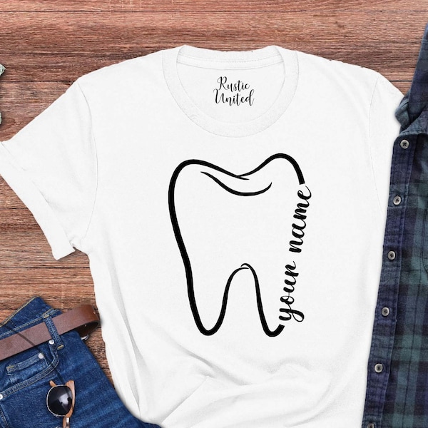 Tooth Shirt - Etsy