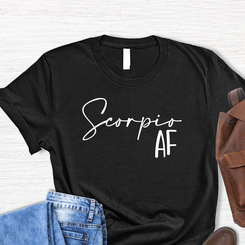 Scorpio Shirt - Etsy